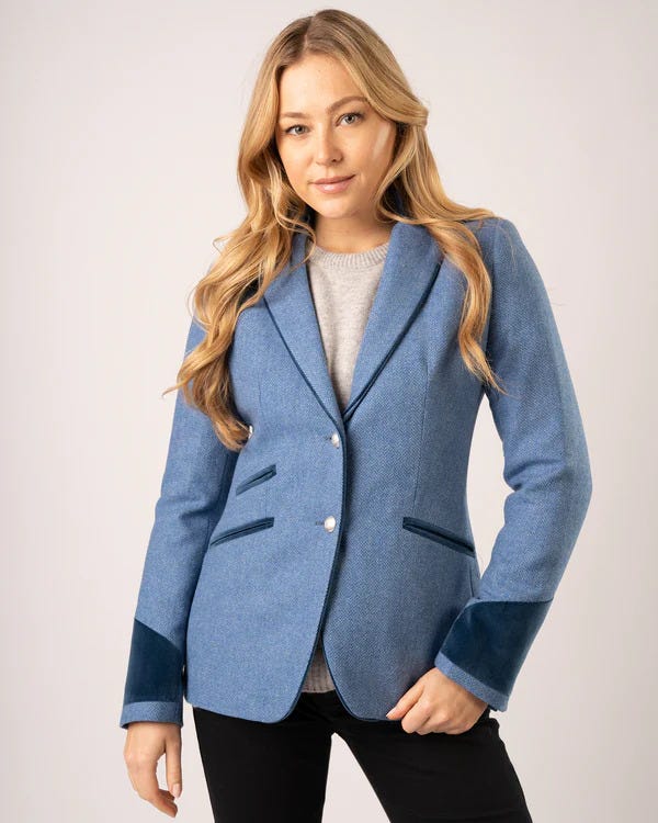 Ascot Azul Fitted Jacket - Welligogs Clothing - Medium