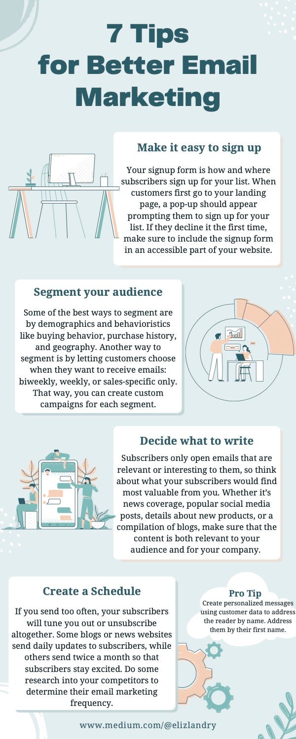 7 Tips for Better Email Marketing - Marketing in the Age of Digital ...