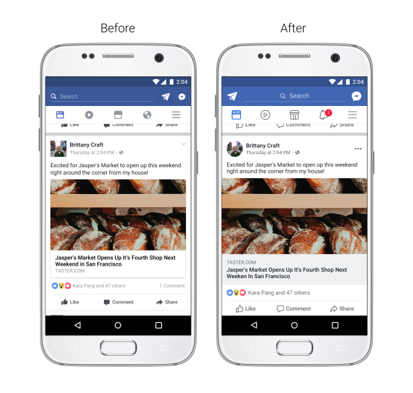 Facebook muda de visual. Quem está usando a versão beta já… | by Samuel ...