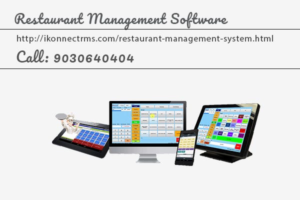Restauarant management system. Ikonnect Restauarant management system ...