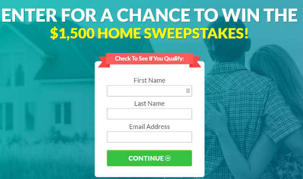 Get a $1500 Home Sweepstake Now! - Mehrin Mehzabin - Medium