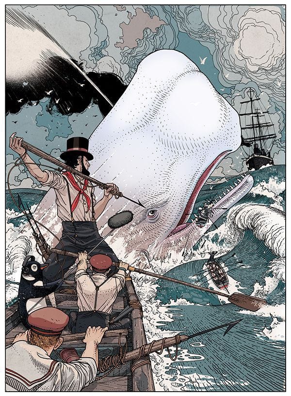What I’ve learned from Moby Dick. I suppose the dream of any writer ...