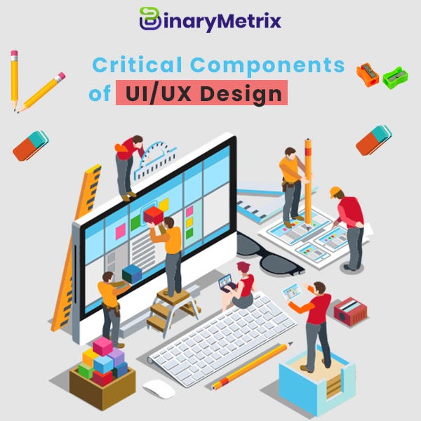 Critical Components of UI/UX Design | by Binary Metrix | Medium