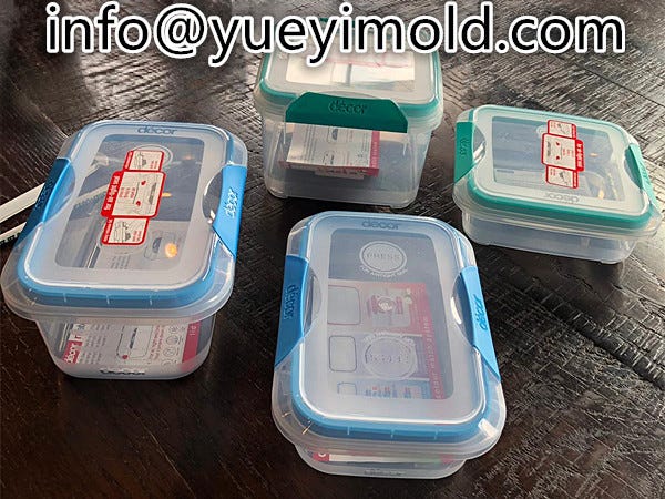bi mold fresh save plastic lunch box - YUEYI Mold -China 2k mold maker ...