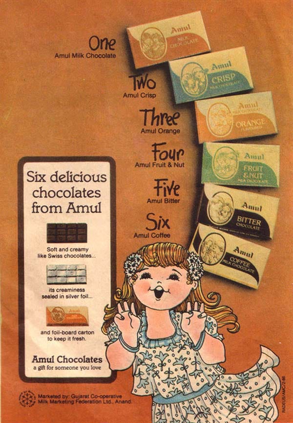 ICONIC ADS: AMUL CHOCOLATES — A Gift For Someone You Love | by Vejay ...