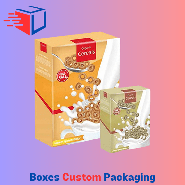 Custom cereal boxes - Custom box packaging - Medium