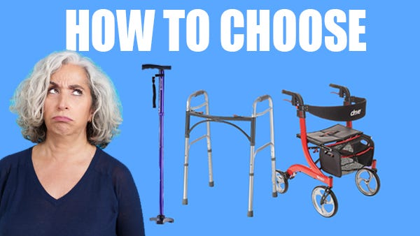 What’s the difference between a cane, a walker, and a rollator? | by ...