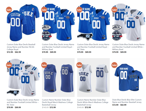 Rep your favorite team with a Unique Custom Duke Jersey | by Malcom ...