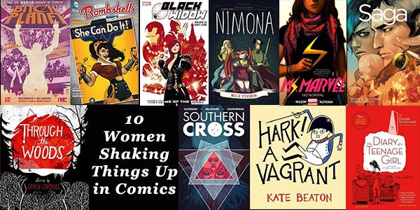 10 Women Shaking Up Comics | by Strand Book Store | Medium