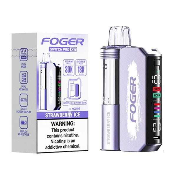 Foger Switch Pro Kit 30K Puffs 5pk | by iewholesaleonline | Aug, 2024 ...