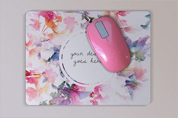 Mouse Pad Mockup PSD Free. Mousepads are used for easy moving of… | by ...