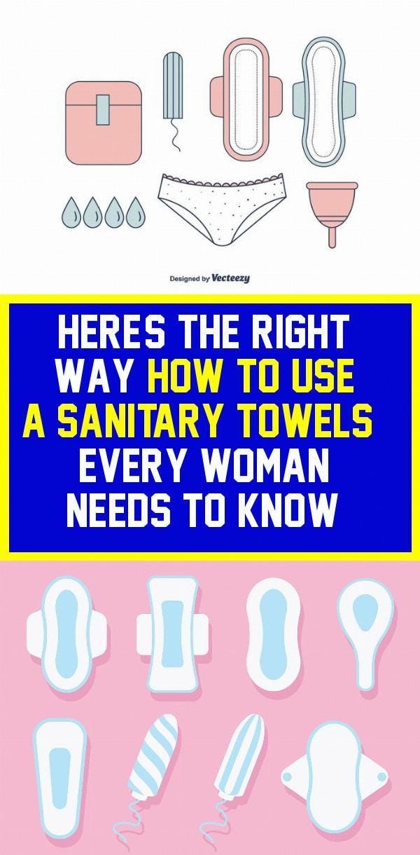 Correct Way To Use A Sanitary Towel - Diane James - Medium