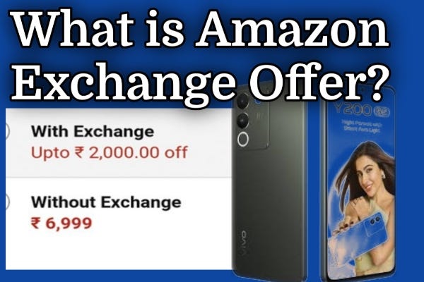 What is Amazon Exchange Offer?. design by my own | by Mr waghela | Medium