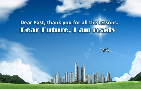 Appreciate the lessons of the past to leap into the future Adopt the # ...
