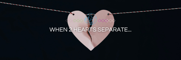 When 2 hearts separate…. When 2 people start to know each other… | by ...