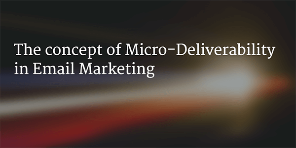 What is Micro-delivery of Emails and why is it needed? | by Ankit ...