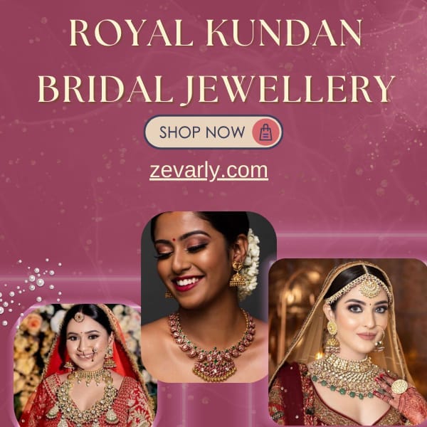 Royal Kundan Bridal Jewellery. Aromatic Kundan Highlights the Ethnic… | by Zevarly | Medium