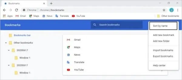 How to Revert/Undo Google Bookmarks Sorted by Name | by Rangga Buana ...