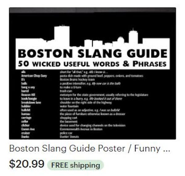 Funny Boston Sayings