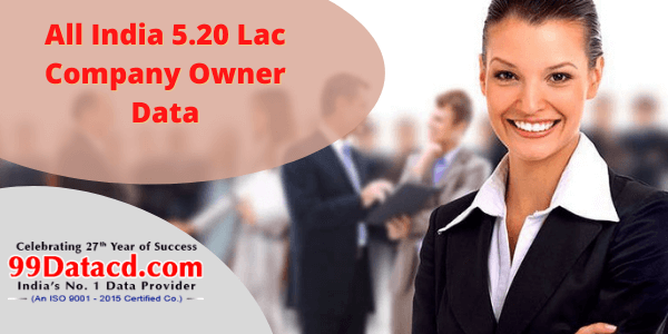 Indian Company Owner List - 99Datacd - India's Best Database Provider ...