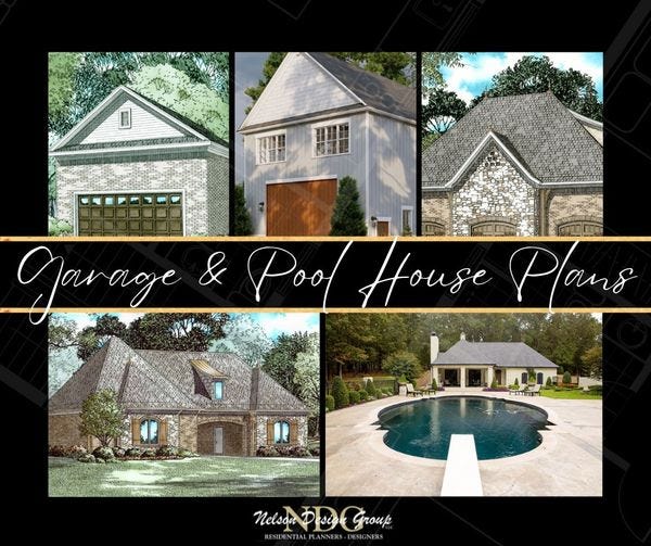 Garage & Pool House Plans | Nelson Design Group - Nelsondesignseo - Medium