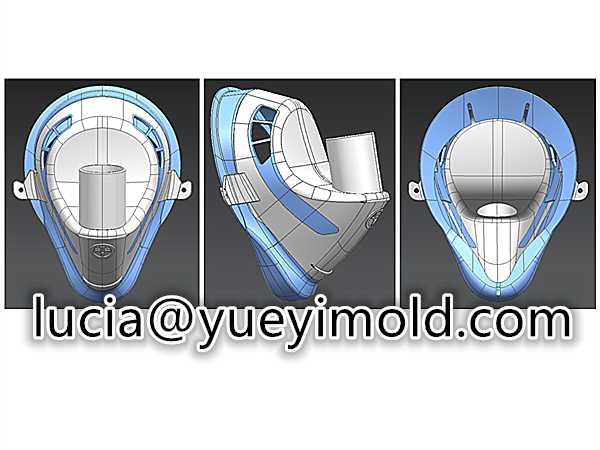 paediatric aerosol face mask double injection mold - YUEYI Mold -China ...