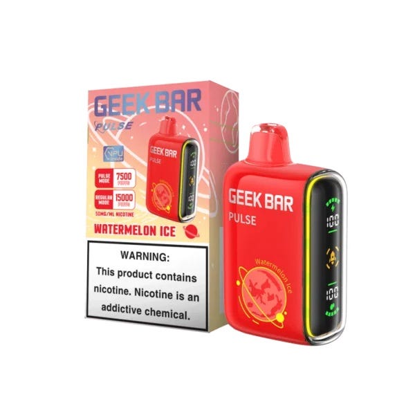 Buy Geek Bar Pulse 15000 Disposable Vape | Geek Bar - Richard - Medium