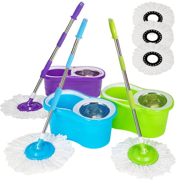 BALDE SPIN MOP. >>Balde Spin MOP 360