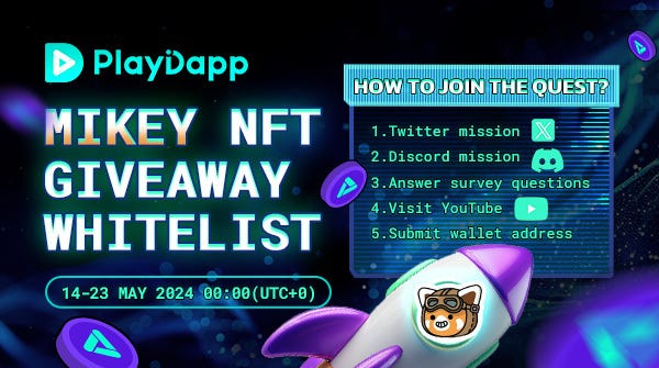 MIKEY NFT Airdrop Conduct Change Notice | by PlayDapp Team | PlayDapp Games | Medium