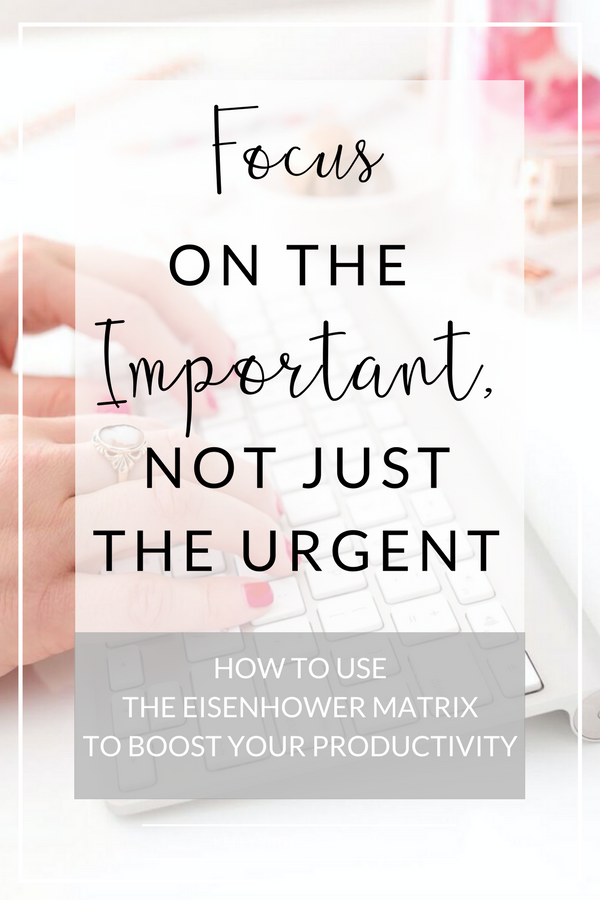 Focus on the Important, not just the Urgent | by Kelly Ann Keegan | Medium