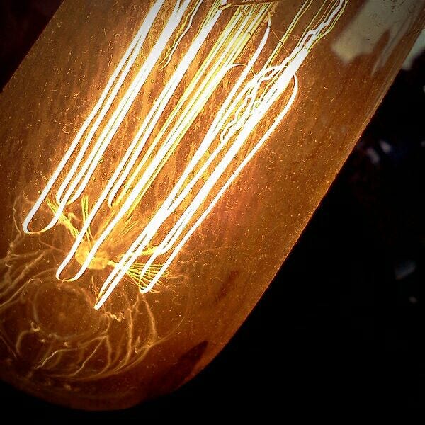 Light. Filaments Sparks Physics in a bottle… | by The Disconnect | Medium