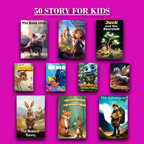 50 Stories for kids Mega Pack - Joseph Los - Medium