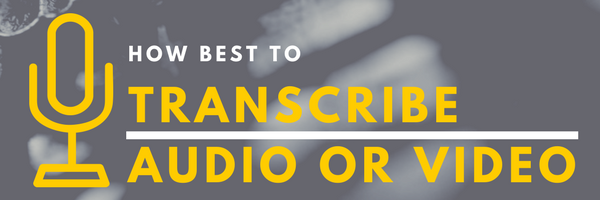 The Best New Ways to Transcribe. An Overview of 28 Tools for ...