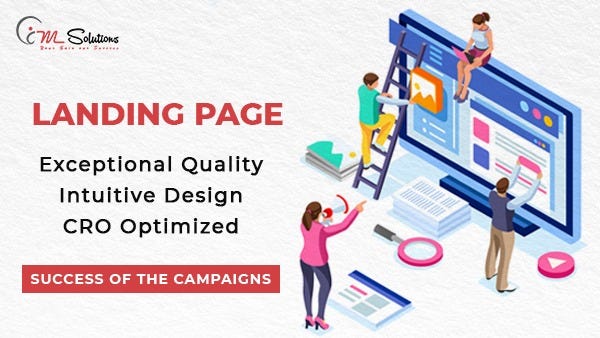 Landing page importance by Best Digital Marketing Company in Bangalore — IMSolutions ...