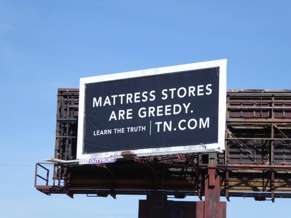About those Tuft and Needle billboards . . . | by Stephen Slivinski ...