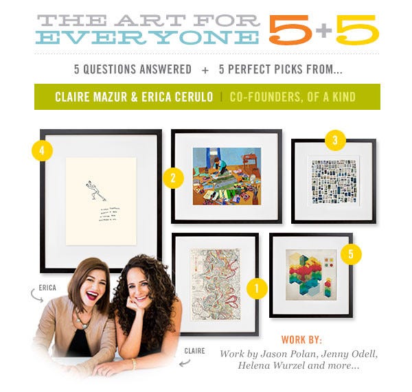 5+5: Claire Mazur and Erica Cerulo | by 20x200 | Medium