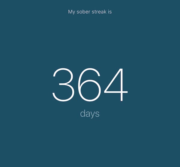 Some Reflections at 364 Days Sober | by Sarah Cait | Medium