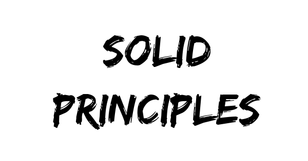 S.O.L.I.D Principles | Medium