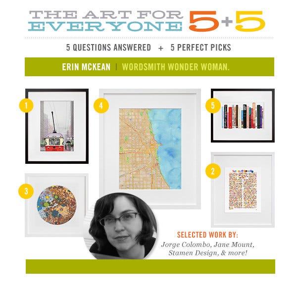 5+5: Erin McKean. Wordsmith, wonder woman | by 20x200 | Medium