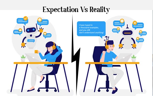What distinguishes Expectation vs Reality? | by Syreeta Mika | Medium