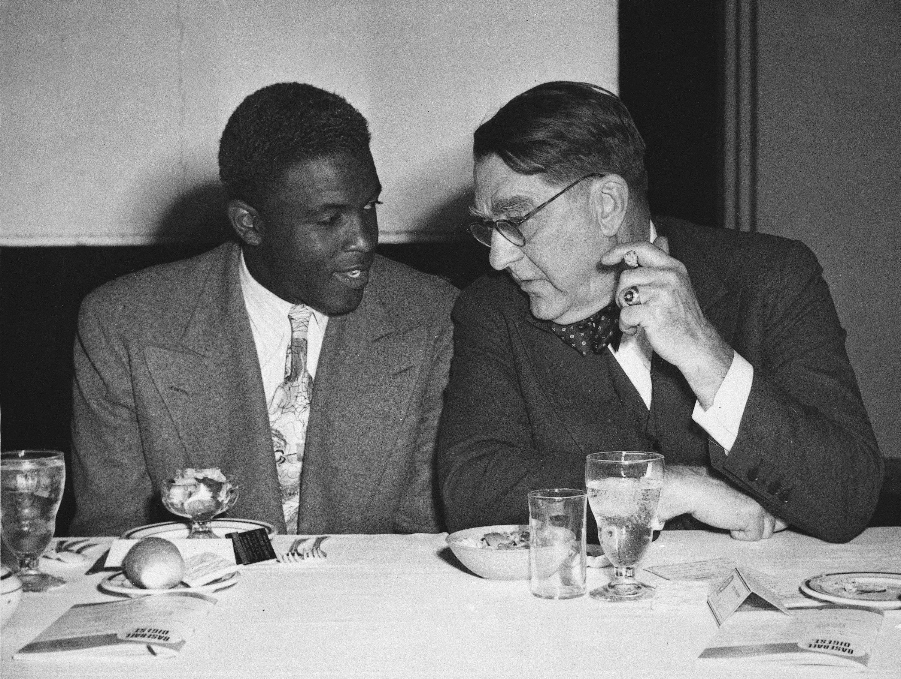 Jackie Robinson And Branch Rickey