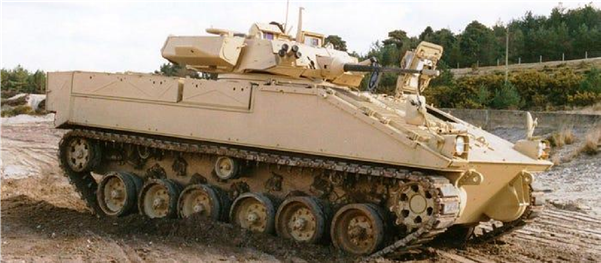 What are the specifications of the Desert Warrior (fighting vehicle ...