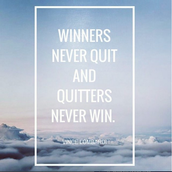 Millionaire Motto 1. “Winners never quit and quitters never… | by Gugun ...