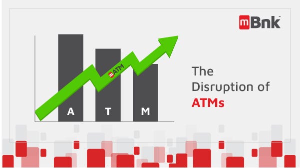 The Decline of ATMs. According to the International Monetary… | by mBnk ...