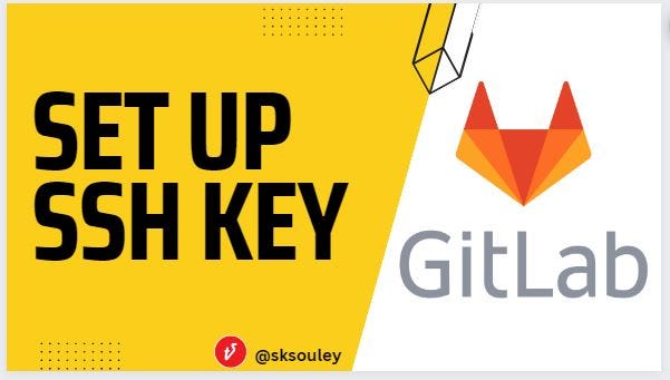Set up your SSH Key in GitLab. When working on your local environment ...