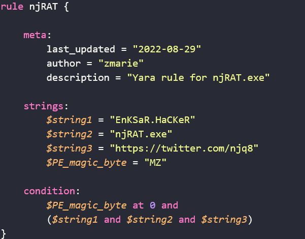 Basic njRAT Malware Analysis. Noob-friendly overview of a Remote… | by ...