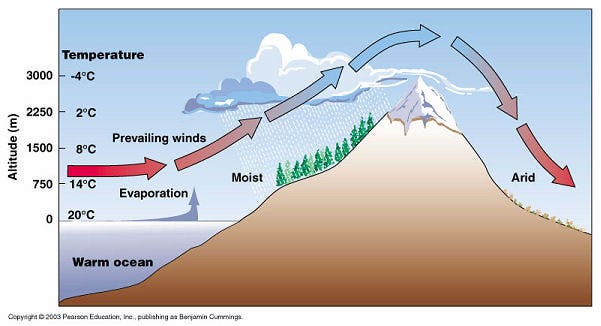 How Do Mountains Affect Precipitation? | by WeatherDecTech | Medium