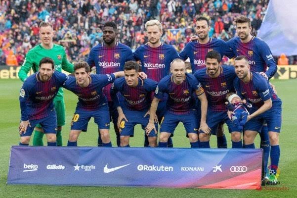The Barcelona Football Club was founded in November 1899 by a group of ...