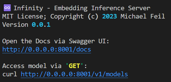 Introducing Infinity: Deploy any SentenceTransformer into production using Torch and FastAPI ...