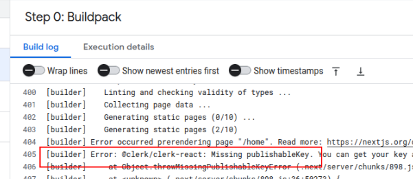 Deploy Next.js with Clerk auth with Google Cloud Build (CI/CD) | by ...